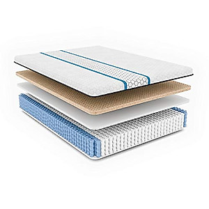 EquaLite Plus Copper Cooled Hybrid Mattress 12-inch, Queen, Firm