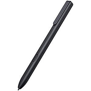 Tab S3 Pen Replacement for Samsung Galaxy Tab S3 T820 T825 T827 Stylus Pen S Pen Pointer Pen for Galaxy Book 10'/12' W620 W625 W627 W720 W725 W727+Tips/Nibs+Eject Pin+Pen case (Black)