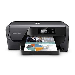 HP OfficeJet Pro 8210 Wireless Color Printer, HP Instant Ink or Amazon Dash replenishment ready (D9L64A),Black