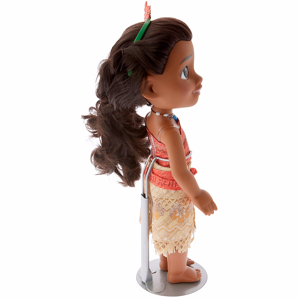 Plymor DSP-60S Silver Adjustable Doll Stand, fits 10, 11, 12, 13, and 14 inch Dolls or Action Figures, Waist is 2 to 2.5 inches Wide, 5.5 to 7 inches Around, Pack of 2