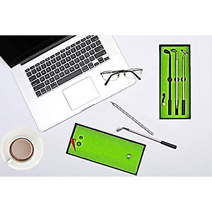 Golf Pen Gifts for Men Women Adults Unique Christmas Stocking Stuffers, Dad Boss Coworkers Him Boyfriend Golfers Funny Birthday Gifts, Mini Desktop Games Fun Fidget Toys Cool Office Gadgets Desk Decor