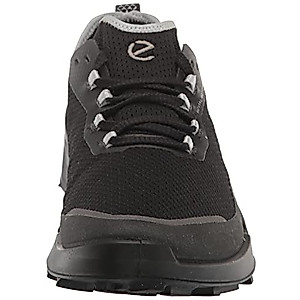 ECCO Men's Biom 2.1 Low Textile Trail Running Shoe, Black/Black/Magnet, 8-8.5