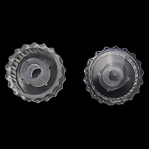 YHXiXi 12PCS Adjustable Strong Suction Cup Nut Accessories Suction Cups Strong Suction Pads with Screw Nuts Clear Hand-tightened Adjustable Plastic Sucker Holders