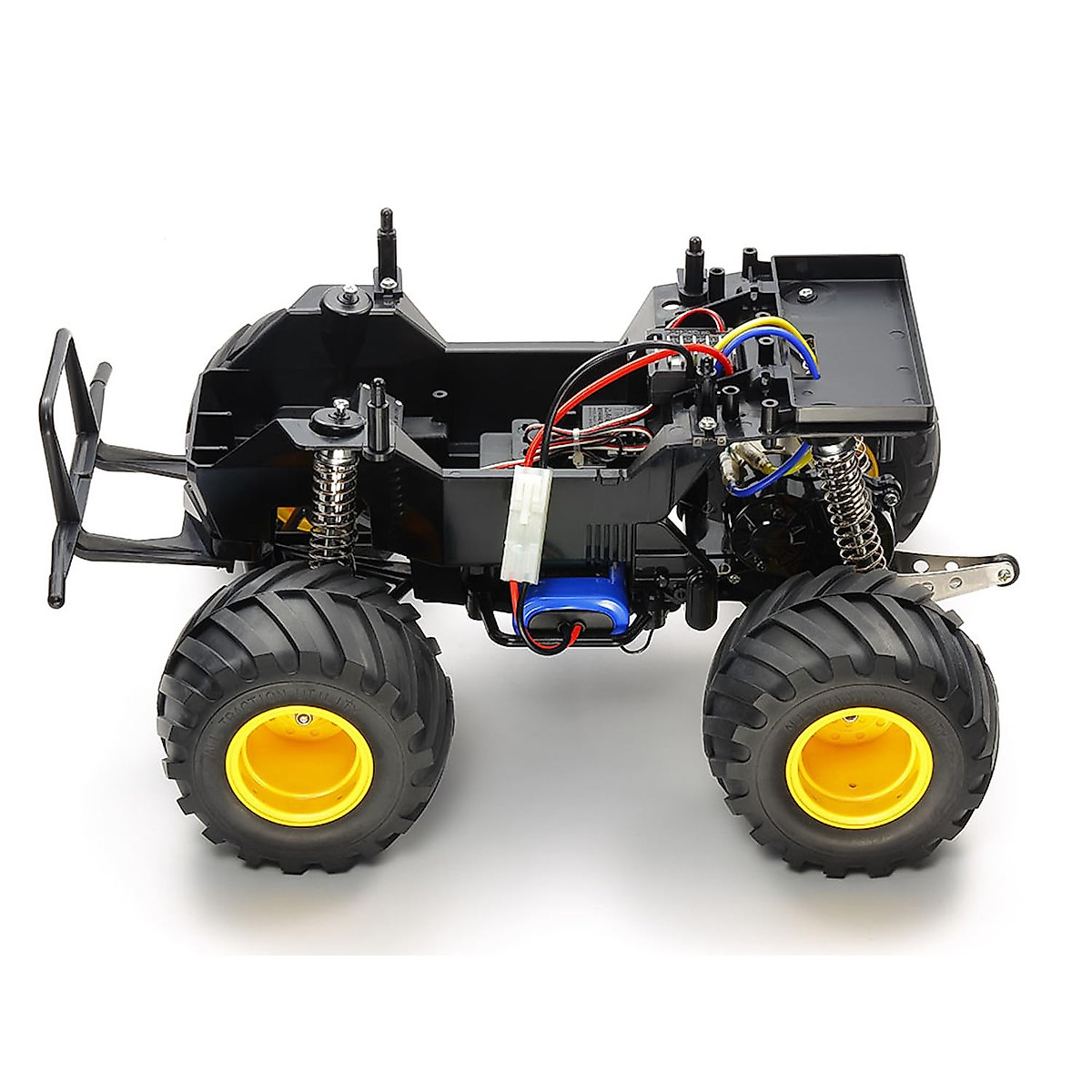 Tamiya TAM58547 The Midnight Pumpkin, Black Edition 1/12 Monster Truck Kit, Brown