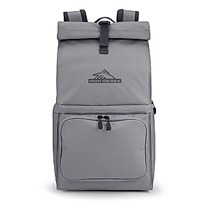 High Sierra Beach N Chill Cooler Backpack, Steel Grey/Mercury, One Size