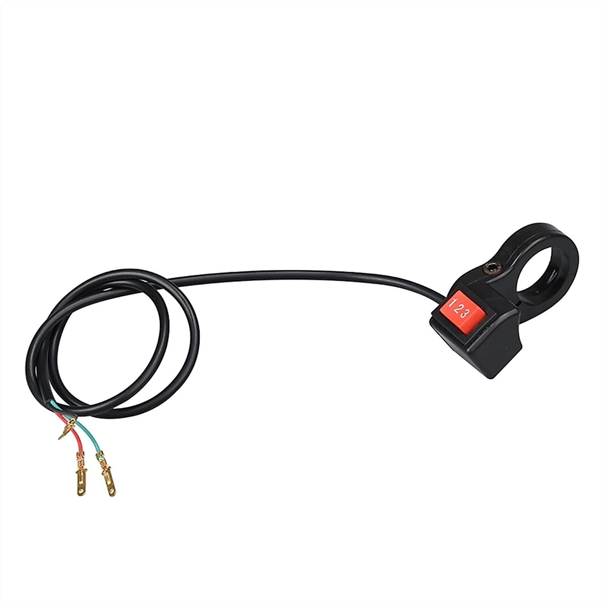 Bike Fender Three Speed Switch Electric Bicycle Accessories 3 Gears Switch Button E-Bike Motor Scooter Handlebar Mounted Universal Button Mud Guards