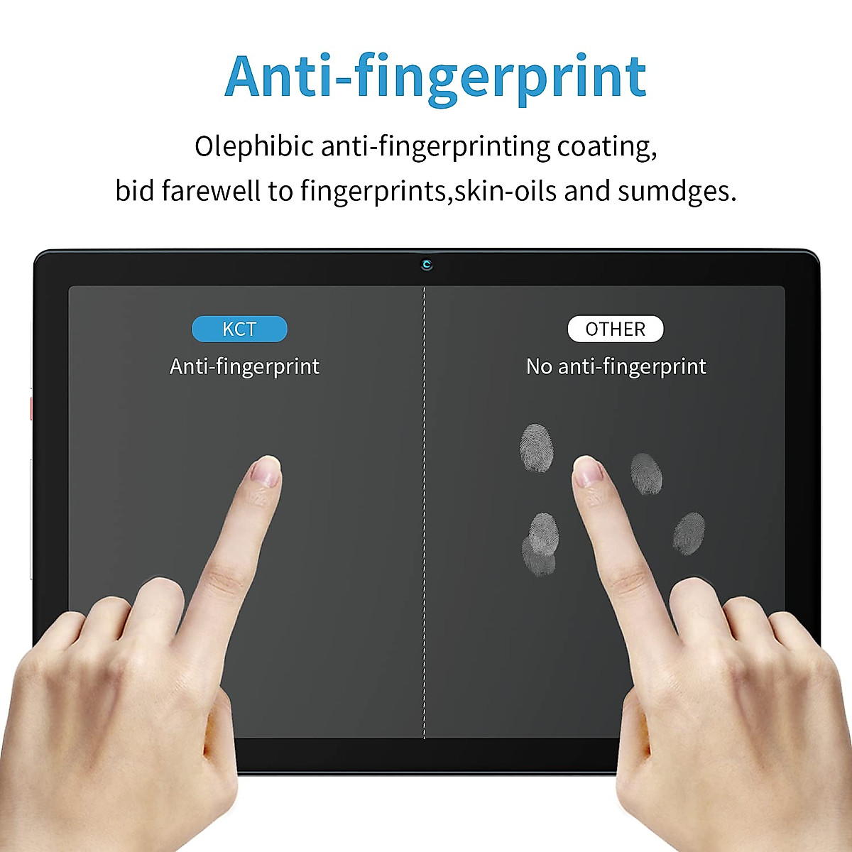 MODERNESS [3Pack] 10.1 inch Tablet Screen Protector Andriod Tablets Anti Scratch Bubble Free Anti-Glare PET Screen Film