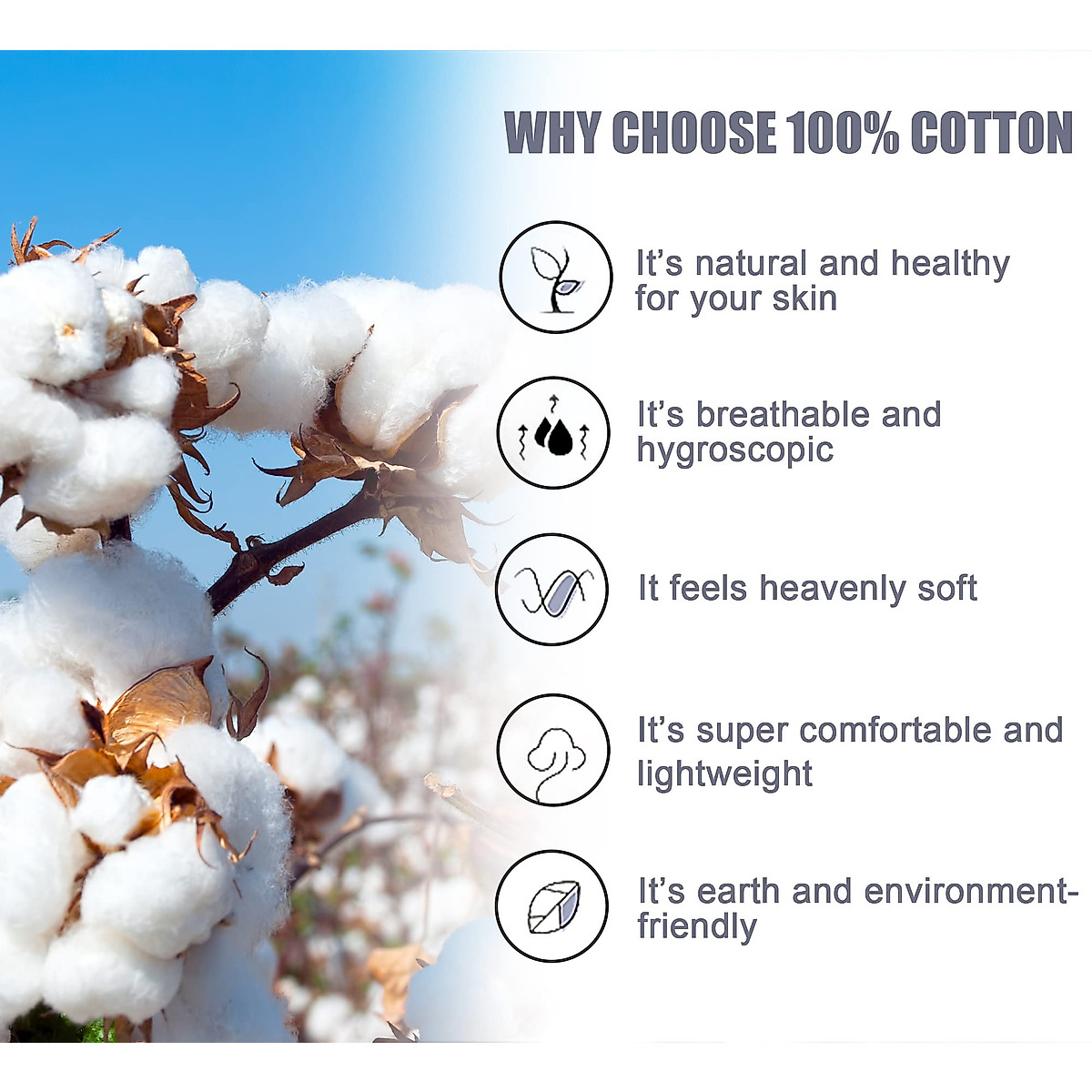 FEREMO 100% Cotton Nightgowns for Women Plus Size Nightgowns Soft Cotton Ladies Nightdress Sleepwear(Pink,4X)