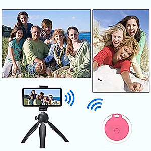 4 Pack Smart Key Finder Locator, GPS Tracking Device for Kids Pets Keychain Wallet Luggage Anti-Lost Tag Alarm Reminder Selfie Shutter APP Control Compatible iOS Android