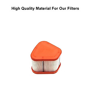 MOWFILL 595853 Air Filter Replace BS 595853 597265 Fits BS 115P02 115P05 123P02 123P07 123P0B 123P32 125P02 125902