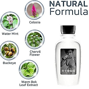 100ml Gynecomastia Tightening Cream,Gynekomastie Reduction Massage Oil,Gynecomastia Tightening Cream,Chest Reduction Massage Oil,Breast Reduction and Tightening Cream (2pcs)