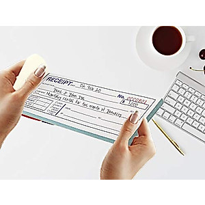 1InTheOffice Money and Rent Receipt, 2-3/4 x 5-3/8 Inches, 2-Parts, Carbonless, White/Canary, 50 Sets per Book (3 Books)