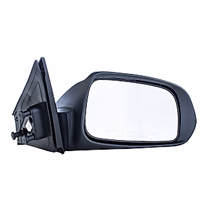 Dependable Direct Passenger Side Mirror for Scion tC (2005-2010) Unpainted Non-Heated Non-Folding Power Operated Right Outside Rear View Replacement Door Mirror with Turn Signal Lamp - SC1321102