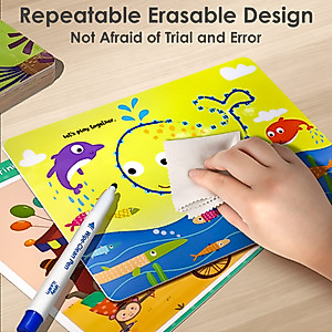 iPlay, iLearn Kids Search N Find Educational Card Game, Montesorri Learning Toys, Preschool Busy Books, Spot the Difference, Fun Dots Activites, Birthday Gifts for Ages 3-5, 4-6, 7-8 Autism Boys Girls