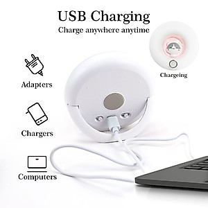 Cute Cat Motion Sensor Night Light Cordless Rechargeable Magnetic Nightlights Adjustable Brightness Stick Anywhere Cat Lamp for Kids Baby Bedroom Cabinet Closet Stairs Wall Lights for Hallway Nursery