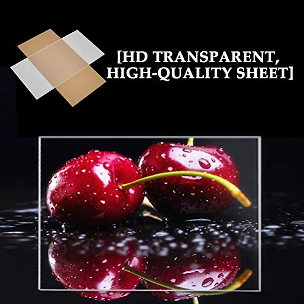 BUYGOO 4Pack Clear Acrylic Sheet 6″ x 12″ x 1/8" Clear Plexiglass Sheet Clear Plastic Square Sheet, DIY Materials for Househld Decoration, Advertisement Signs, Display, Picture Frame, Painting