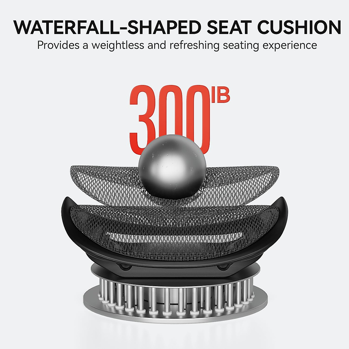 SIHOO Doro C300 Ergonomic Office Chair with Ultra Soft 3D Armrests, Dynamic Lumbar Support for Home Office Chair, Adjustable Backrest Desk Chair, Swivel Big and Tall Computer Chair Black