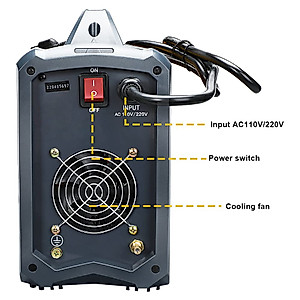 WEGOODLDER Tig Welder Welding Machine - 110/220V Dual Voltage Tig/Stick/Arc Welder 250 Amp Tig Welding Machine with Electrode Holder Work Clamp Torch