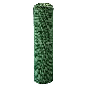 CleverDelights 9" Green Burlap Roll - Finished Edges - 5 Yards - Jute Burlap Fabric