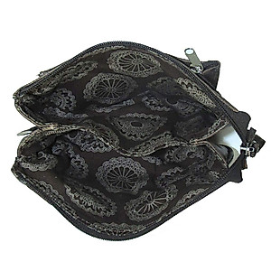 American West Leather Event Approved Wristlet for Women - Genuine Leather