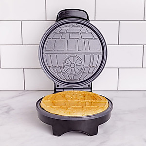 Uncanny Brands Star Wars Halo Death Star Waffle Maker- Death Star on Your Waffles