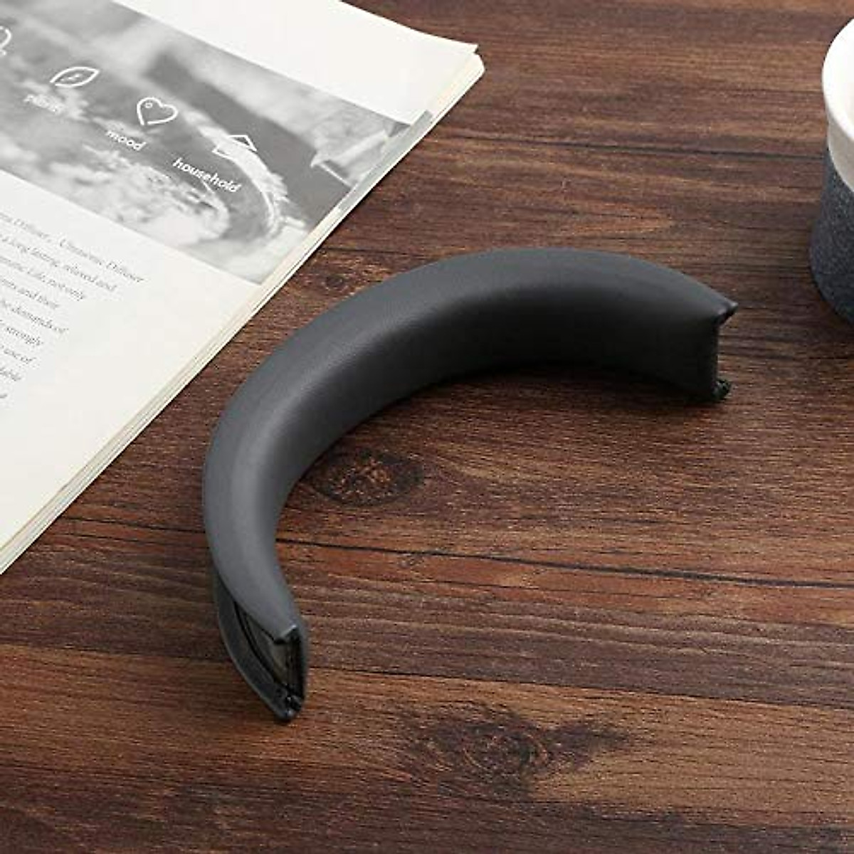 Replacement Protective Headband Softer Leatherette and Foam Earphone accessies for Monster Inspiration Headset Headphone