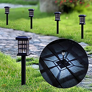 MAGGIFT 12 Pack Solar Pathway Lights Outdoor LED Solar Powered Garden Lights for Lawn, Patio, Yard, Walkway, Driveway