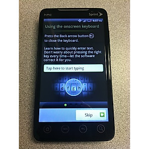 HTC Evo 4G Android Smartphone White Sprint Mint