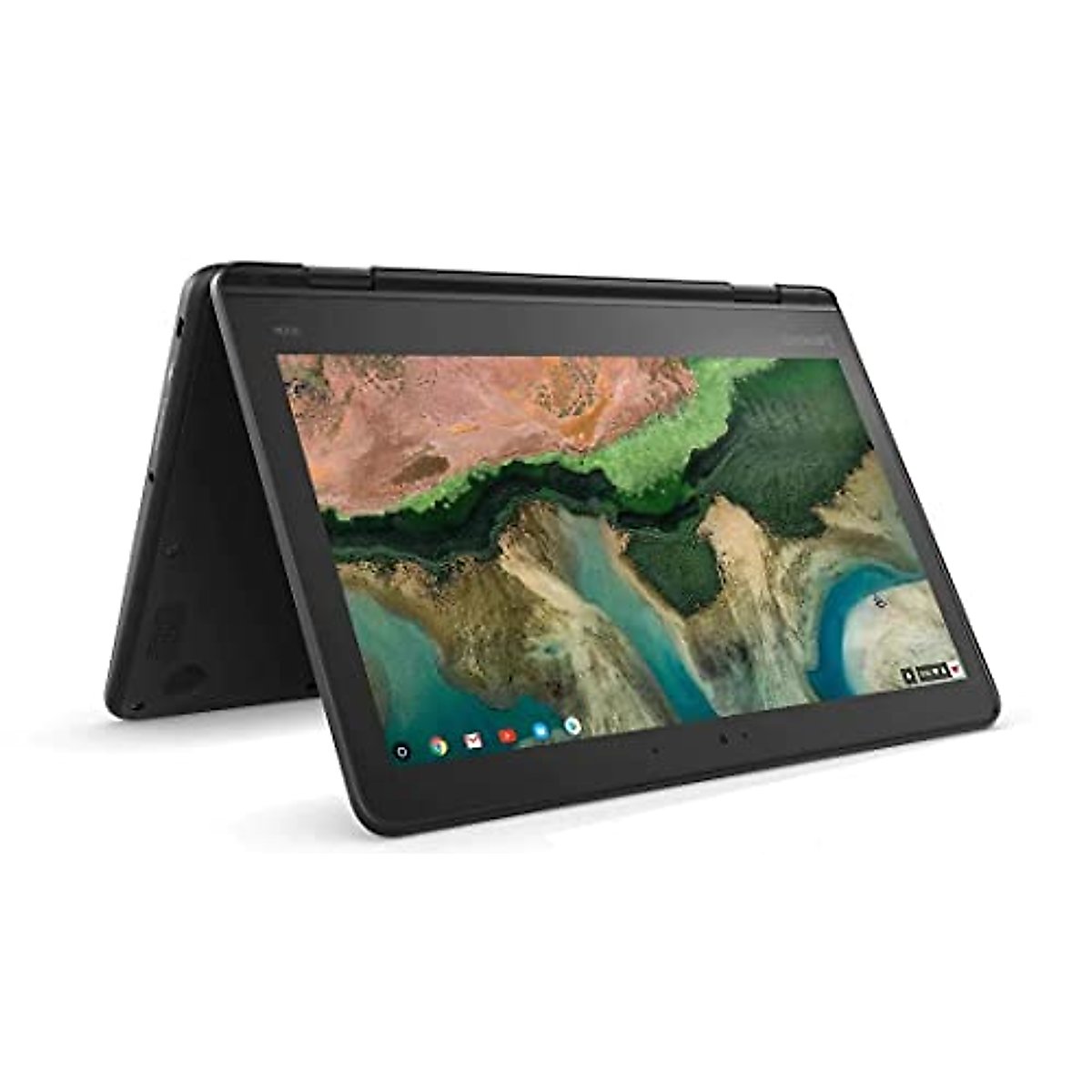 Lenovo 11.6" 300e Chromebook Touchscreen LCD 2 in 1- MediaTek M8173C Quad-core 2.1GHz 4GB LPDDR3 32GB Flash Memory Chrome OS Model 81H00000US (Renewed)