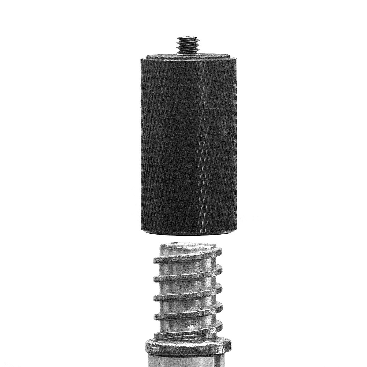 GRIFITI Nootle Camera Paint Pole Adapter 3/4-5 to 1/4-20 for Video Photo Mic Phone Extension Broom Painter Adaptor Painter's Adapters Extensioncamera Tripod Mount Attachment Connector