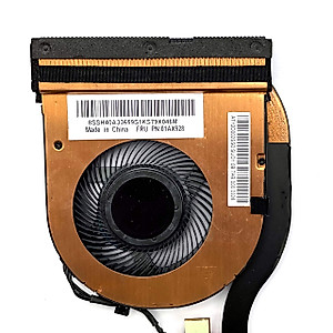 New CPU Cooling Fan with Heatsink Integrated Graphics Replacement for ThinkPad T470 T480 Integrated Graphics P/N:01AX926 01AX928 01ER499 01ER498 01ER497;Only Fit for Integrated Graphics Series