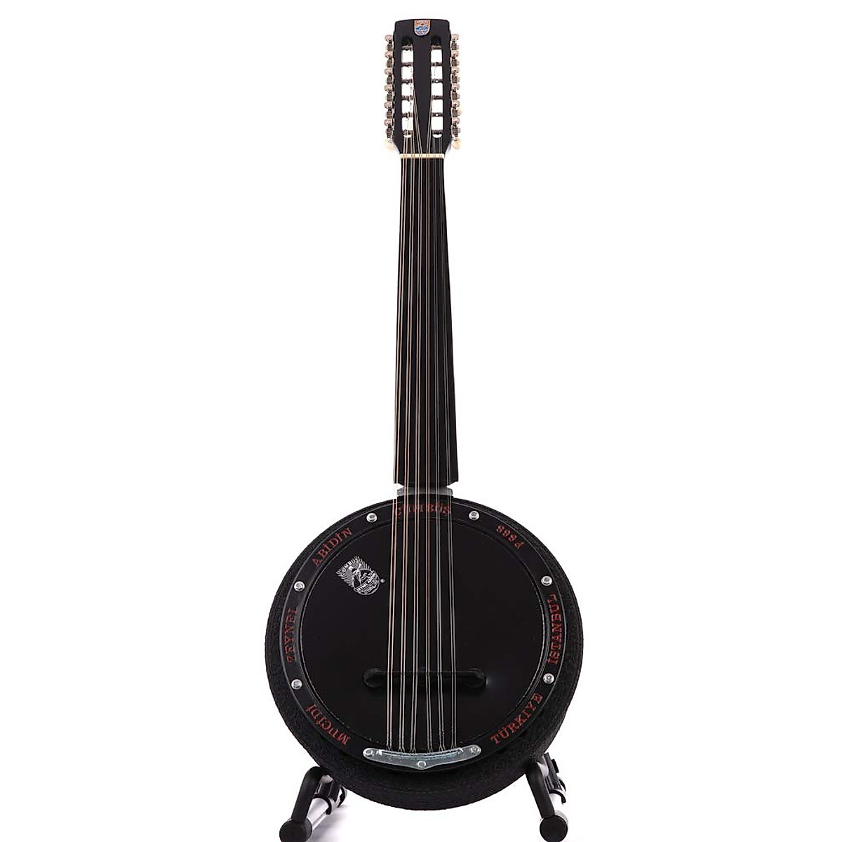 Professional Turkish Cumbus Jumbush Oud Black String Music Instrument