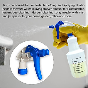 AMD Envases Plastic Spray Bottle (4 Pack, 28 Oz, All-Purpose) - bottles for cleaning solutions heavy duty squirt (Blue), 600076