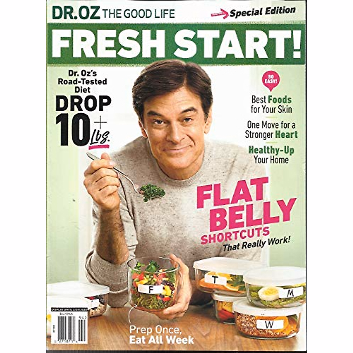 DR. OZ THE GOOD LIFE MAGAZINE, FLAT BELLY * DROP 10 LBS SPECIAL EDITION 2020