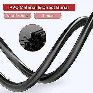 Cat7 Ethernet Cable 650ft Pure Copper: Fluke Tested Cat 7 Easy Pull Cable, Triple Shielded CMR, Outdoor/Indoor Direct Burial in Wall, POE Ethernet Wire, 10G 1000Mhz Roll Spool