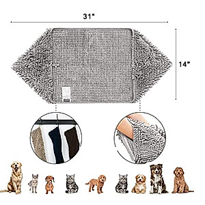 Value Plus: Pet - Microfiber Chenille Towel - Quick Absorbent - Fast Drying - Great for All Sized Dogs and All Pets