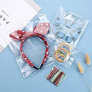 400 Pack 3" x 4" Thick Clear Resealable Cello Self Seal Bags Packaging Jewelry Bead Ring Necklace Gifts Cellophane Poly Bags