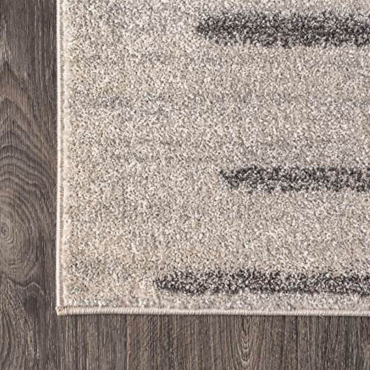 JONATHAN Y MOH205A-3 Aya Berber Stripe Geometric Indoor Farmhouse Area-Rug Bohemian Minimalistic Striped Easy-Cleaning Bedroom Kitchen Living Room Non Shedding, 3 X 5, Cream,Gray