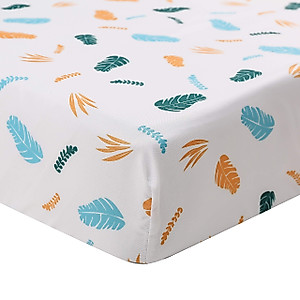 Baby Bees 3 Pieces Safari Park Crib Bedding Sets for Boys & Girls | Baby Bedding Set of Crib Sheet, Quilt for Standard Size Crib