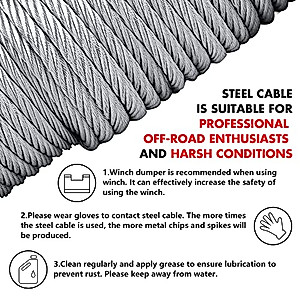 STIMULATER 3000lb ATV/UTV Winch,Electric Winch 12V,Winch with Steel Cable,Steel Wire Winch with Wireless Remote and Wired Remote,with Hawse Fairlead,IP67 Waterproof,Suitable for Most ATVs and UTVs