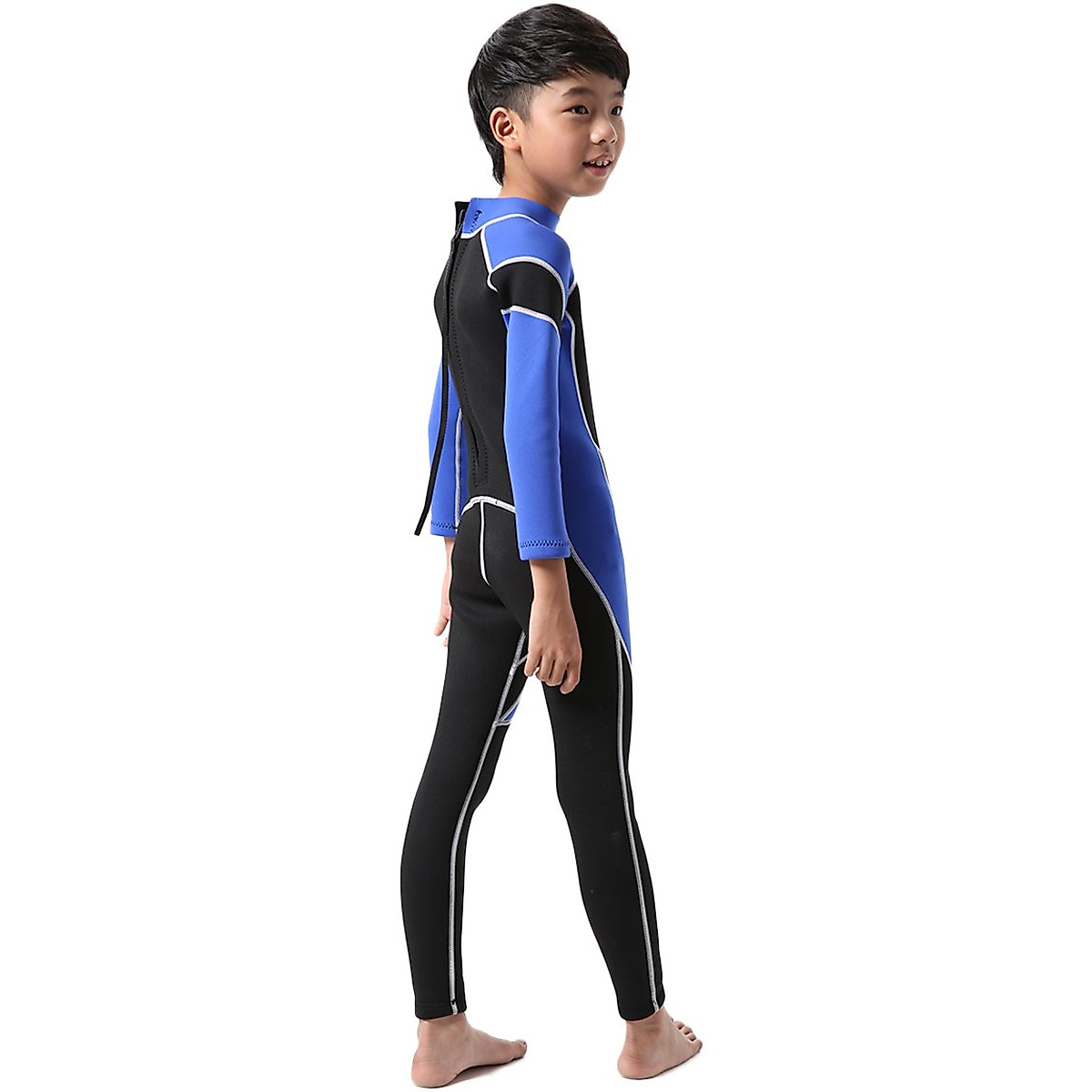 Cokar Neoprene Wetsuit One Piece Swimsuit for Kids Boys Girls UV Protection for Swim Surf Snorkel Scuba Diving