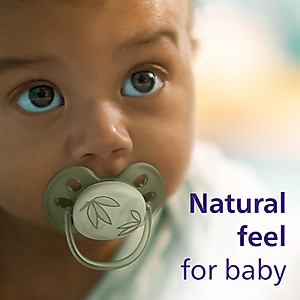 Philips Avent Ultra Soft Pacifier - 4 x Soft and Flexible Baby Pacifiers for Babies Aged 0-6 Months, BPA Free with Sterilizer Carry Case, SCF091/24