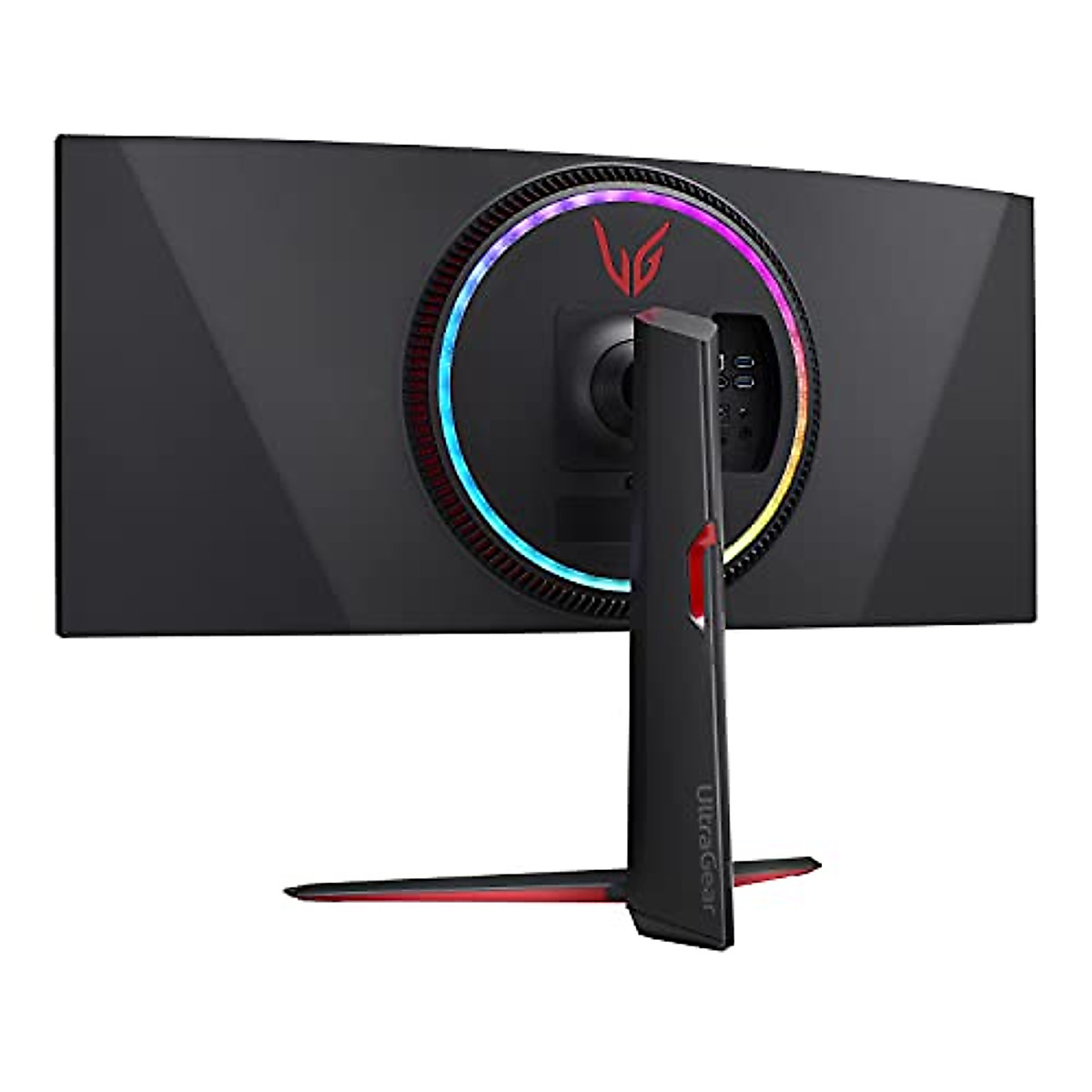 LG 34GP950G-B 34 Inch Ultragear QHD (3440 x 1440) Nano IPS Curved Gaming Monitor with 1ms Response Time and 144HZ Refresh Rate and NVIDIA G-SYNC Ultimate with Tilt/Height Adjustable Stand - Black