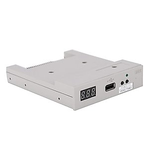 Cuifati USB Floppy Drive,ABS 720KB SFRM72-FU USB SSD Floppy Drive Emulator with 720K Floppy Drive,USB External Floppy Disk Drive Portable FDD USB Drive,Plug and Play for Laptop Desktop PC