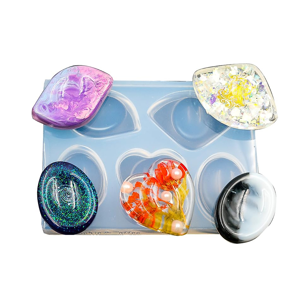 SOPHIE & TOFFEE Worry Stones Silicone Mold