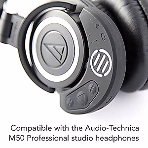 East Brooklyn Labs BAL-Pro50x Bluetooth Adapter for Audio-Technica ATH M50x (Bluetooth Adaptor)