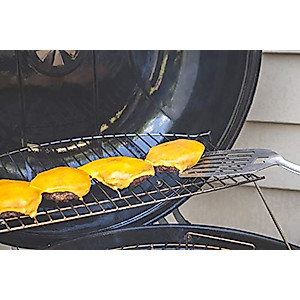 Kingsford Heavy Duty BBQ Tool Set - Fork, Tong, & Spatula - Deluxe Stainless Steel Grill Utensils - Grilling Tools for The BBQ Grill Master or Beginner Griller