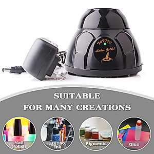 4000rpm Mini Vortex Mixer with Touch Function,Perfect for Laboratory Mixing, Paint Shaking, Tattoo Ink, Nail Polish, Eyelash Products, and Liquid Bottle Pigment Stirring,Efficient Mixing Ink Mixer