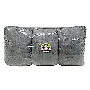 Big Hippo Chair Pads Square Chair Cushion Soft Thicken Seat Pads Cushion Pillow for Office,Home or Car Sitting 17.7" x 16.9"(Grey)