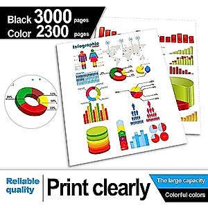 TcxLink (6 Pack) TN-227BK TN-227C TN-227Y TN-227M High Yield Toner Cartridge Replacement for TN227 MFC-L3770CDW MFC-L3710CW HL-3210CW DCP-L3510CDW Printer Toner.